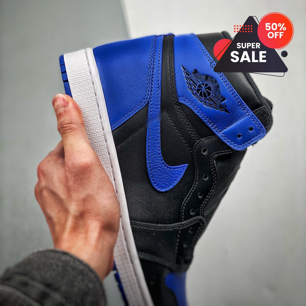 AJ1 Royal Christmas and Black Friday Handmade Sneaker Gift - Etsy