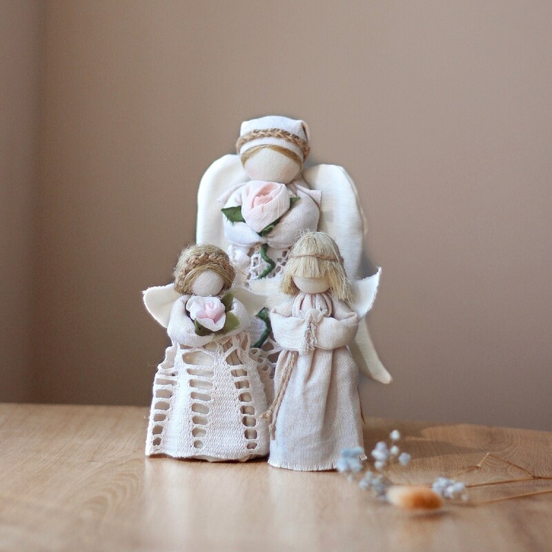 Faceless Angel Figurines - Etsy
