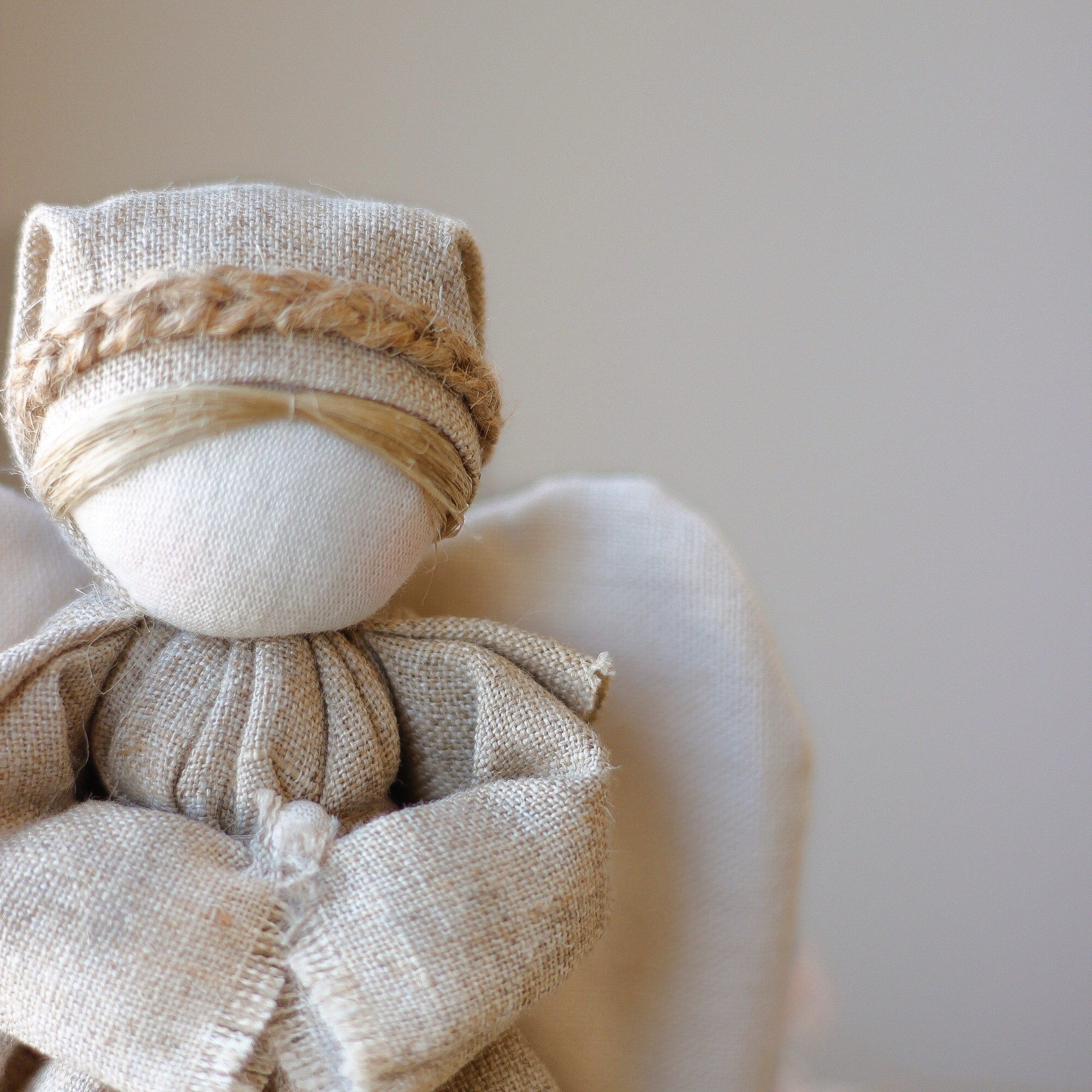 Guardian Angel Doll Motanka Ukrainian Linen Doll Angel | Etsy