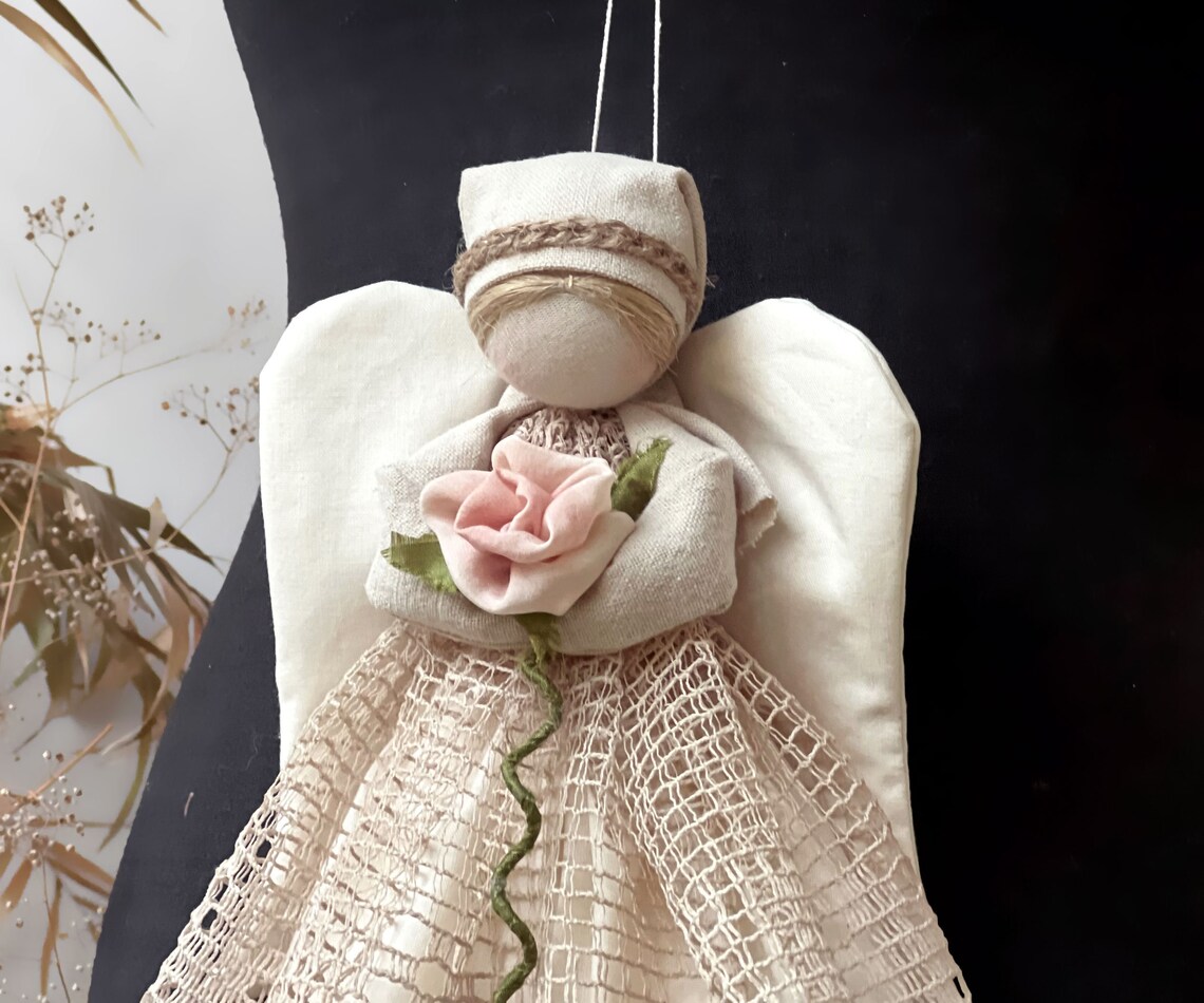 Guardian Angel Doll for Newborn Baby Girl Angel Ornament and - Etsy