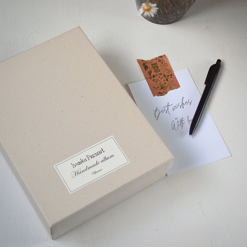 Yellow Scrapbook Linen Album 4x6 Photo. Handmade Book With - Etsy