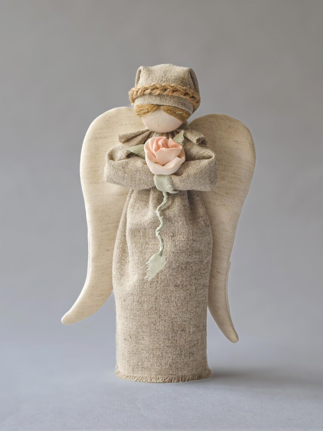 Guardian Angel of Family and Home. Linen Rag Doll Ukrainian Style ...