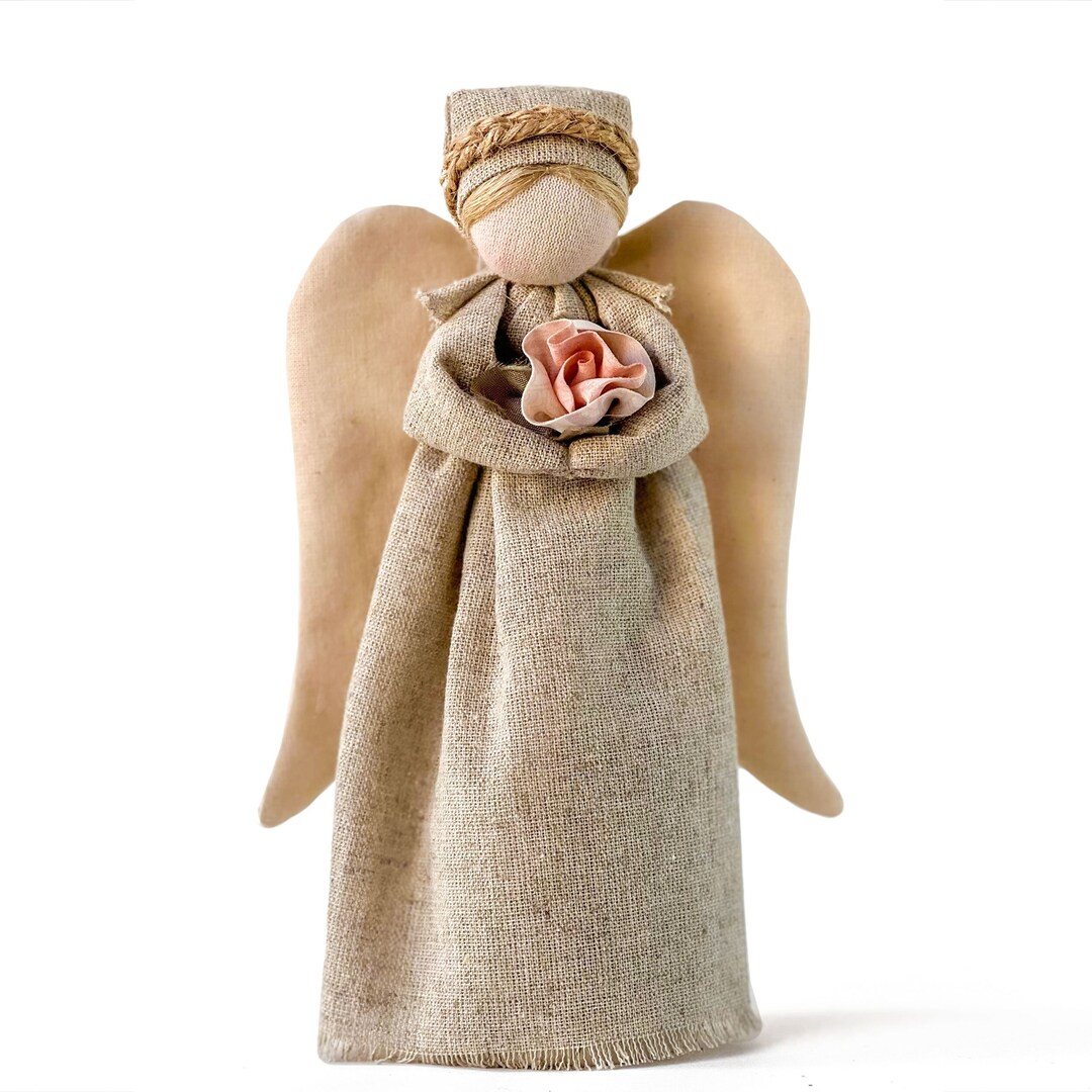 Guardian Angel of Family and Home. Linen Rag Doll Ukrainian Style ...