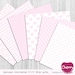 Pink Heart Digital Paper, Light Pink Heart Pattern, Heart Paper Pack ...