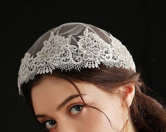 Bridal Juliet Cap | Etsy