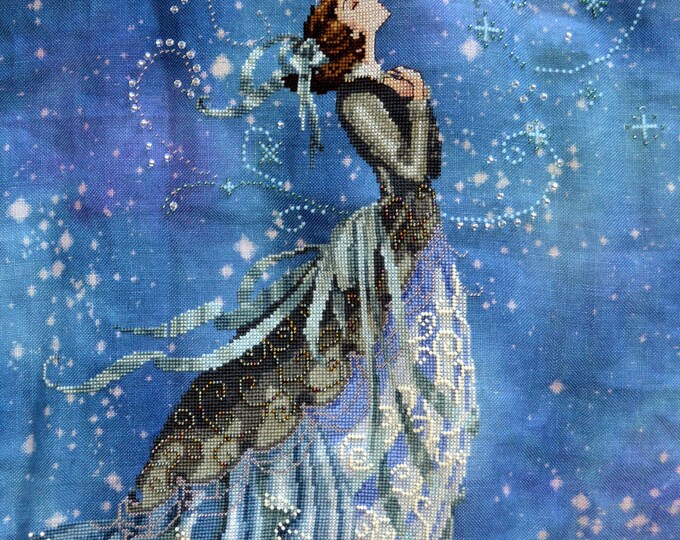 The SNOW QUEEN / Mirabilia / Cross Stitch Chart W/caron - Etsy