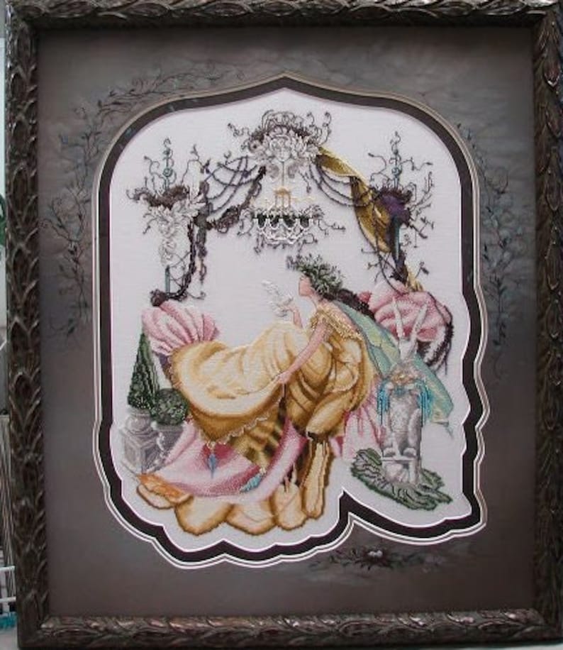 MD21 Fairy Idyll Mirabilia Printable PDF Pattern Cross Stitch Lady ...