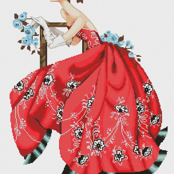 Dress Cross Stitch - Etsy