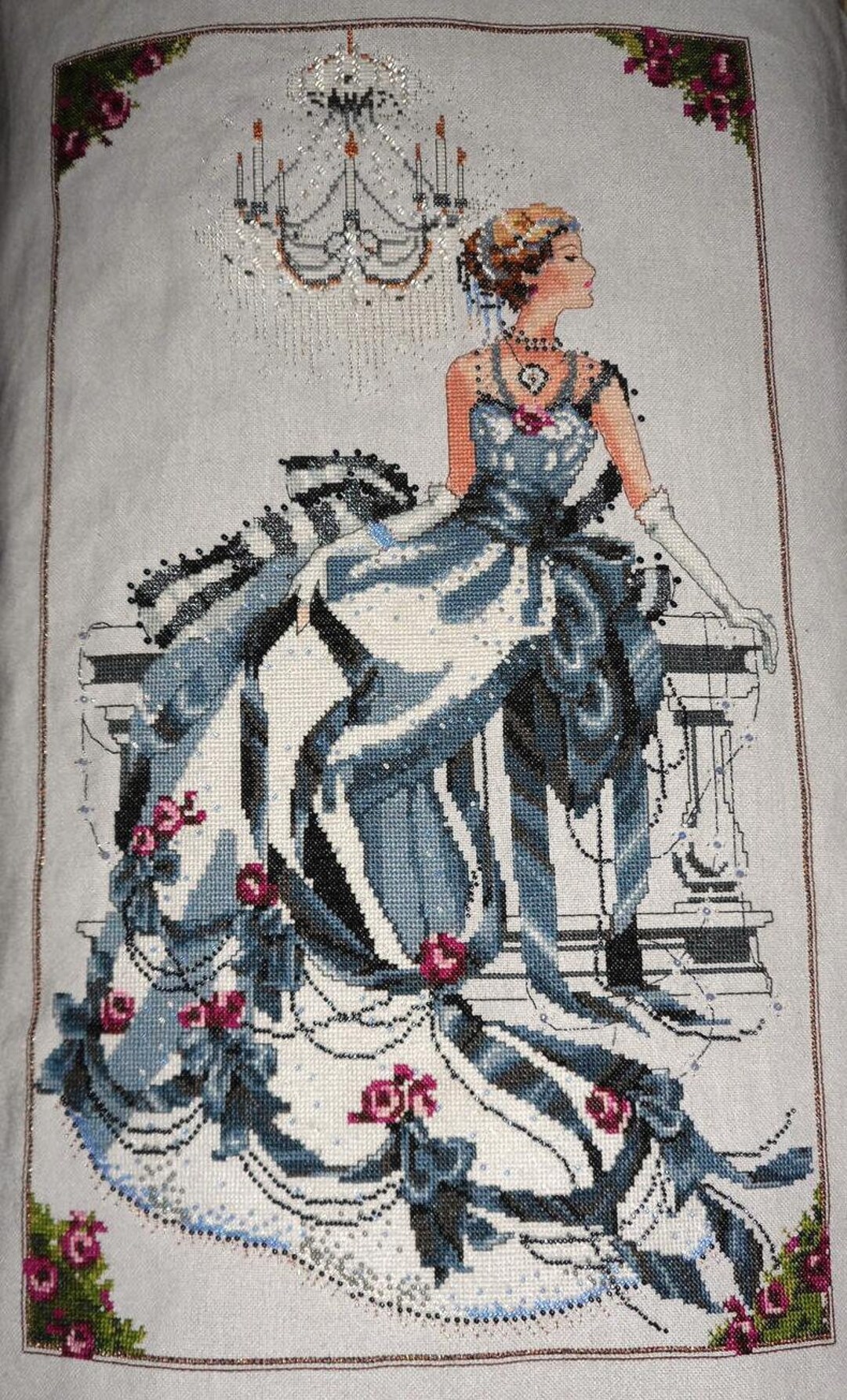 MD94 Crystal Symphony Mirabilia Printable PDF Pattern Lady Royal Queen ...