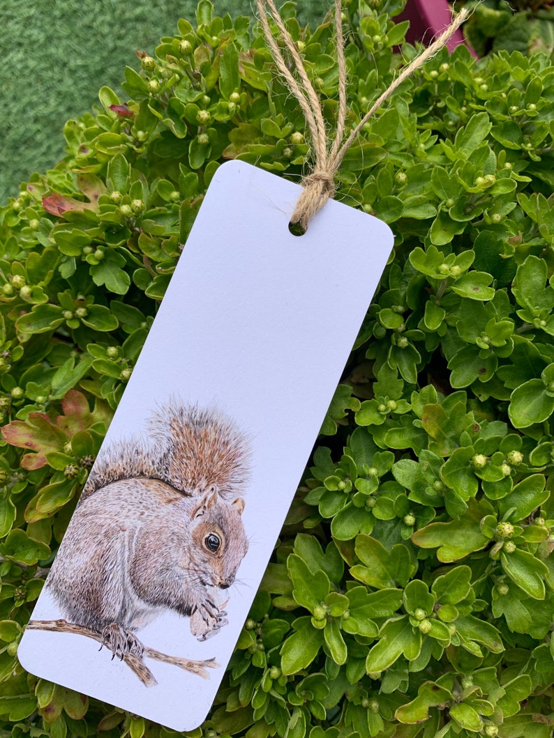 Squirrel Bookmark - Etsy