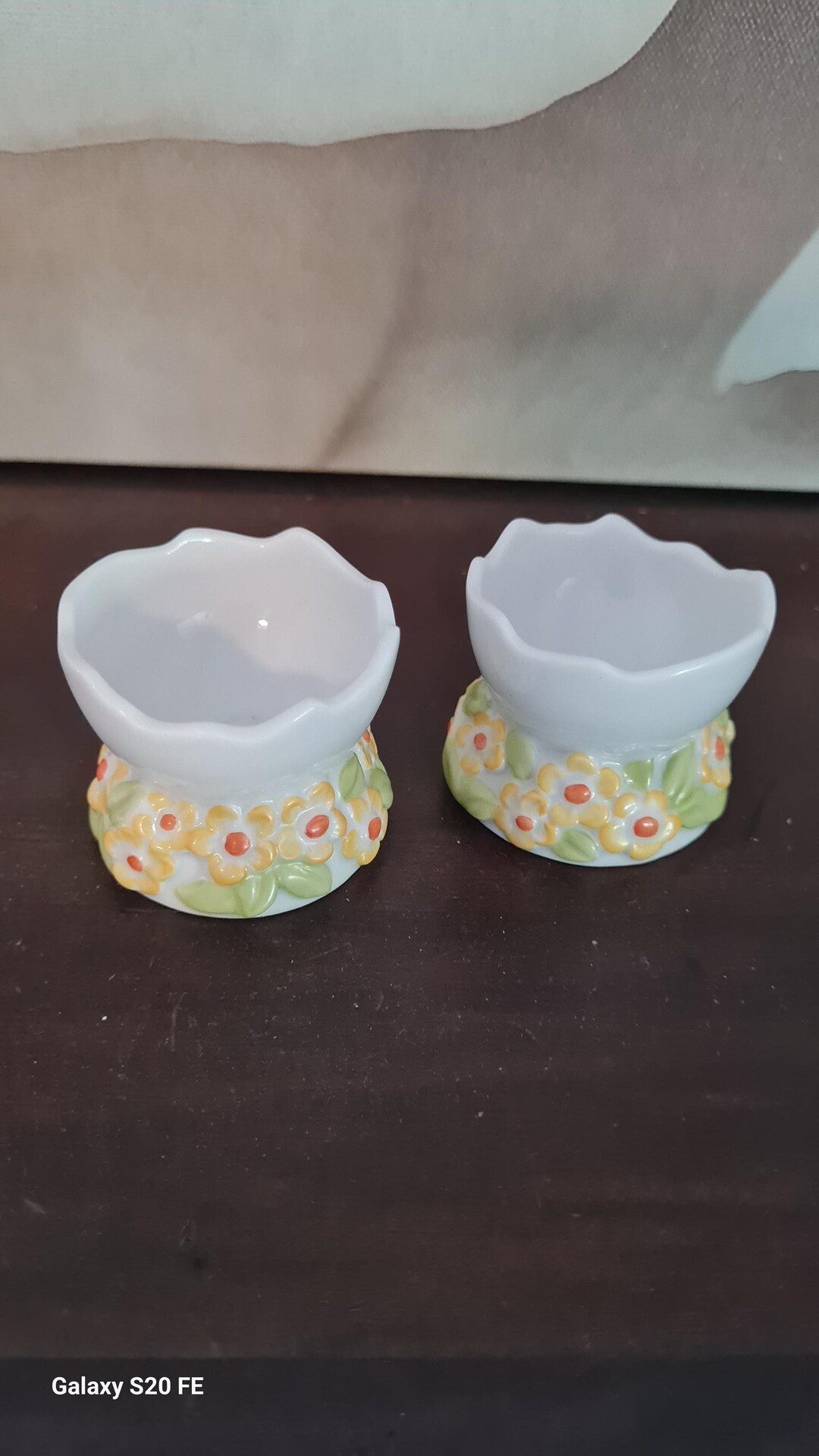 Set of Hutschenreuther Egg Cups Country Outing 80s - Etsy