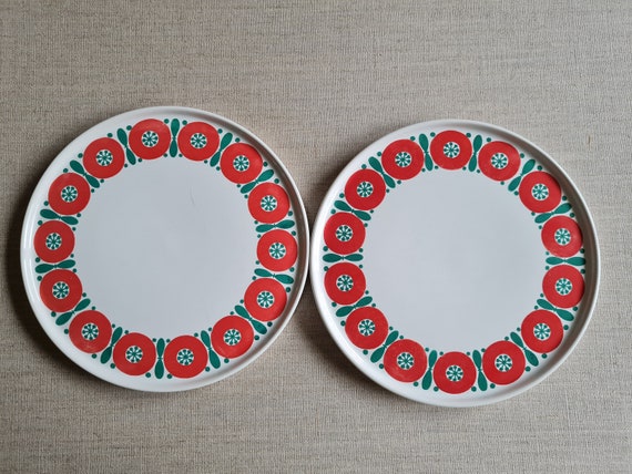 Dinnerware Sets Home & Living Poppies Green Red Melitta Kopenhagen 2576 ...