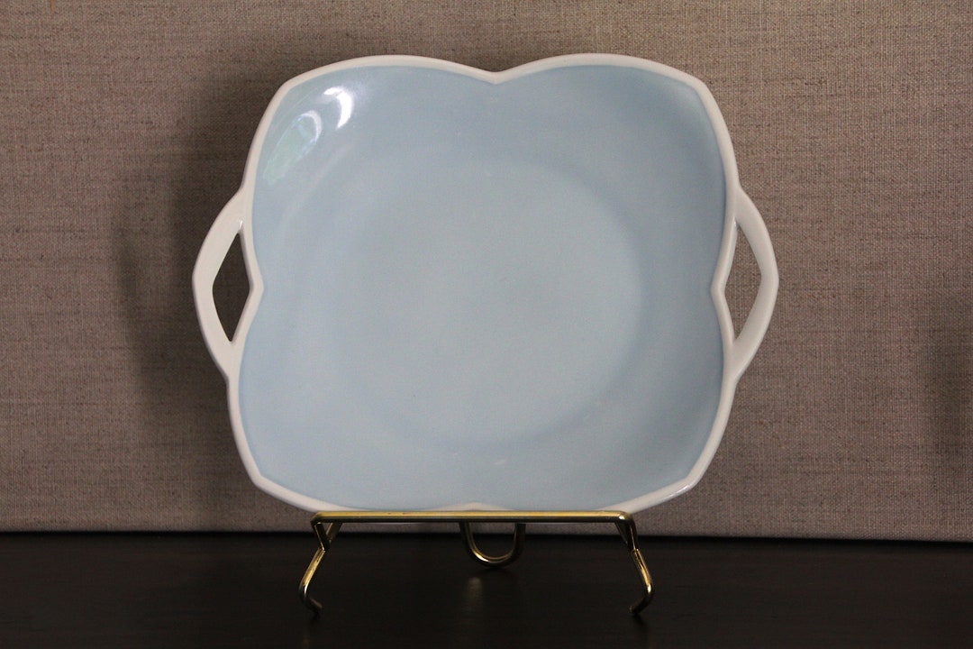 Alka Art Alboth & Kaiser Art Deco Pastry Plate Baby Blue 50s - Etsy