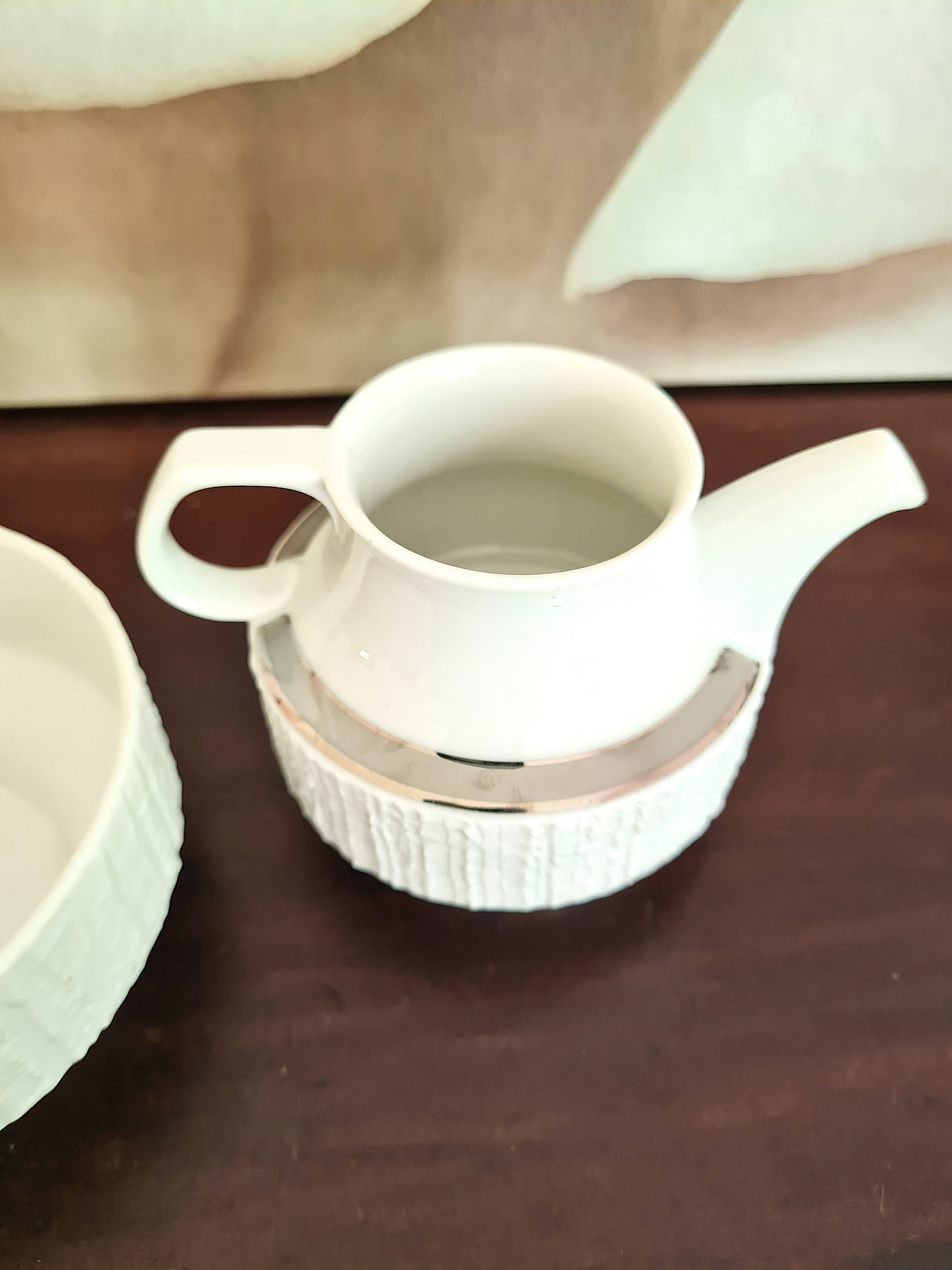 Thomas Arcta Platinum Milk Caster Sugar Bowl Design Richard | Etsy