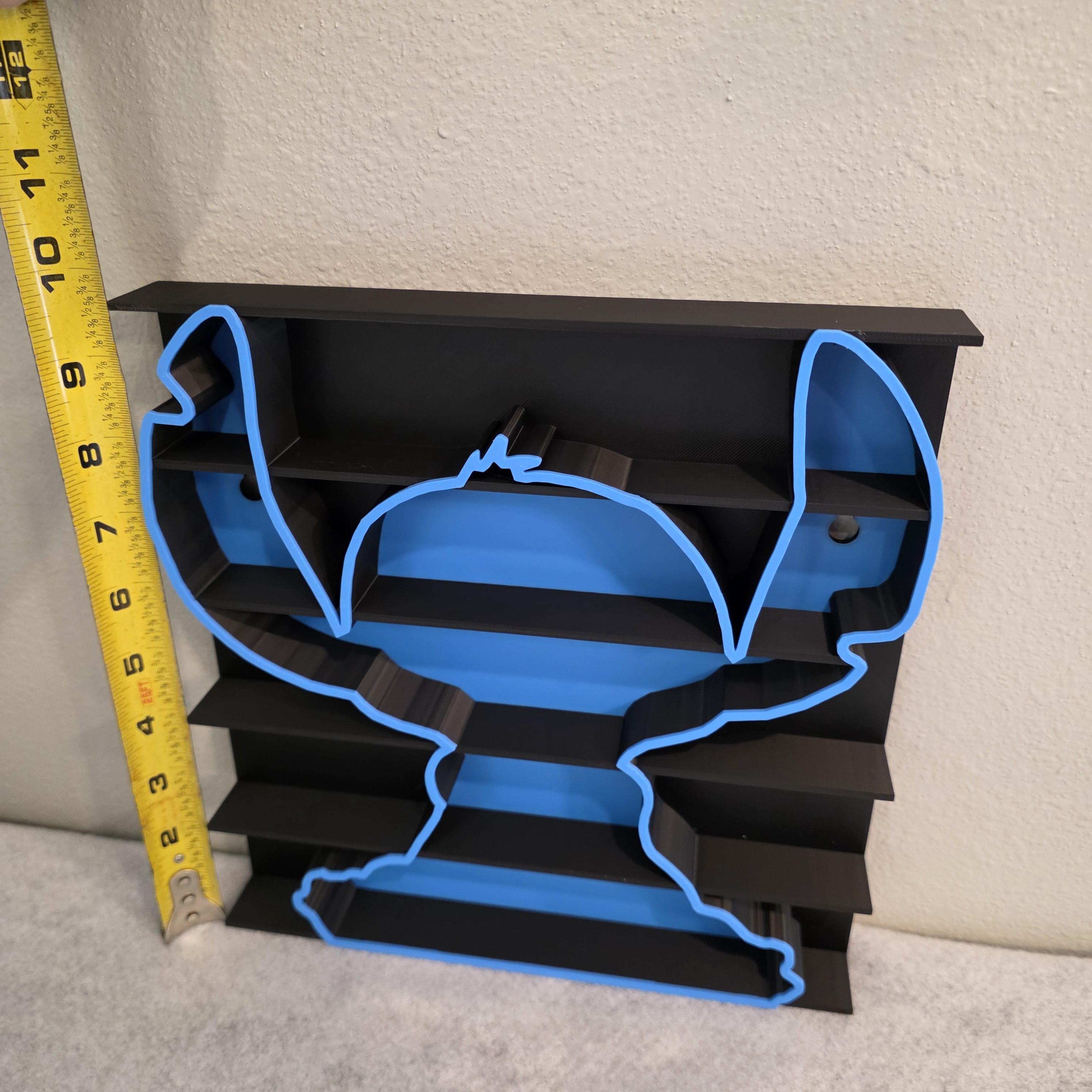 Blue Alien Mini Figure Shelf: 3D Printed Doorables Display - Etsy