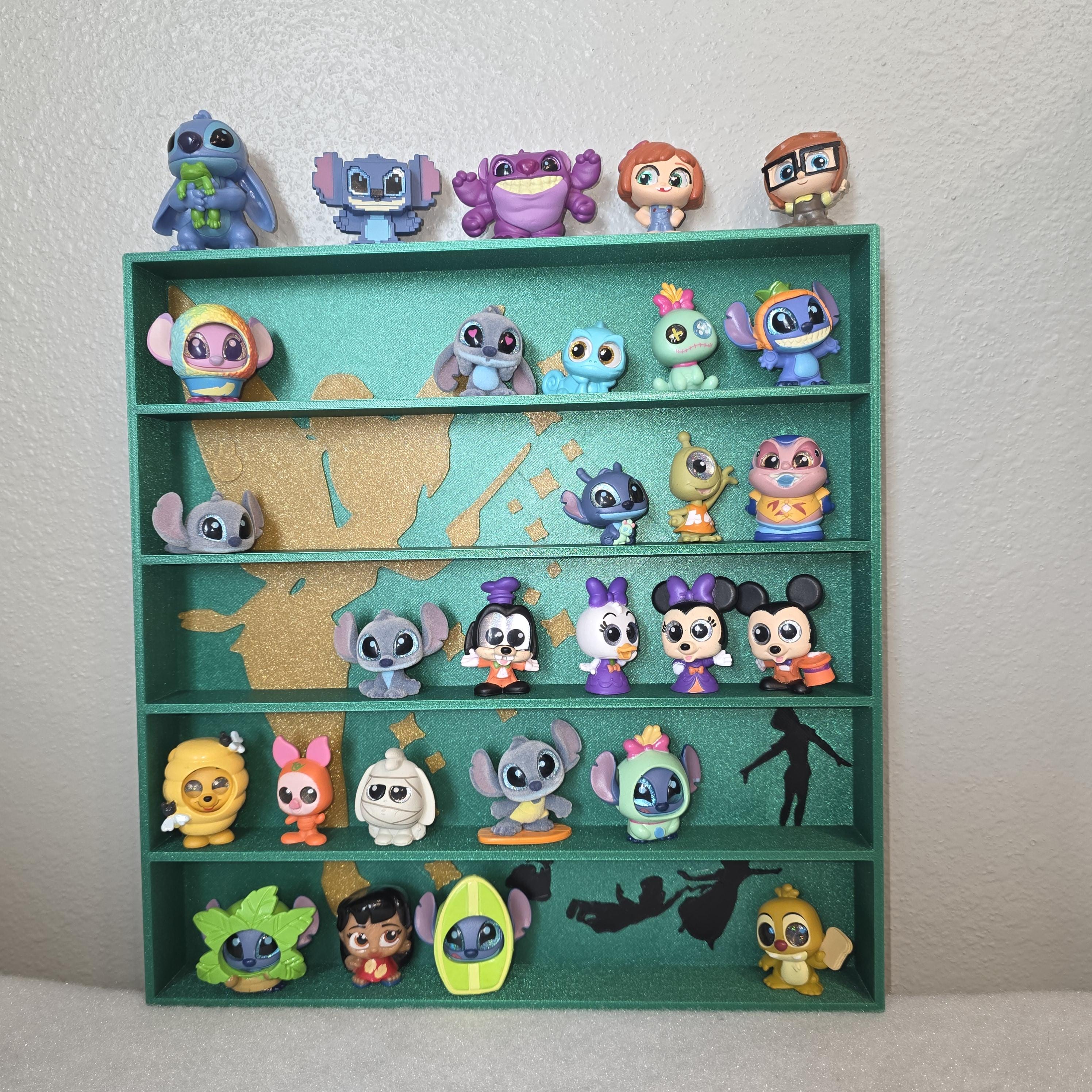 Tinkerbell Doorables Display Shelf | Sparkling Green 6-tier Stand - Etsy