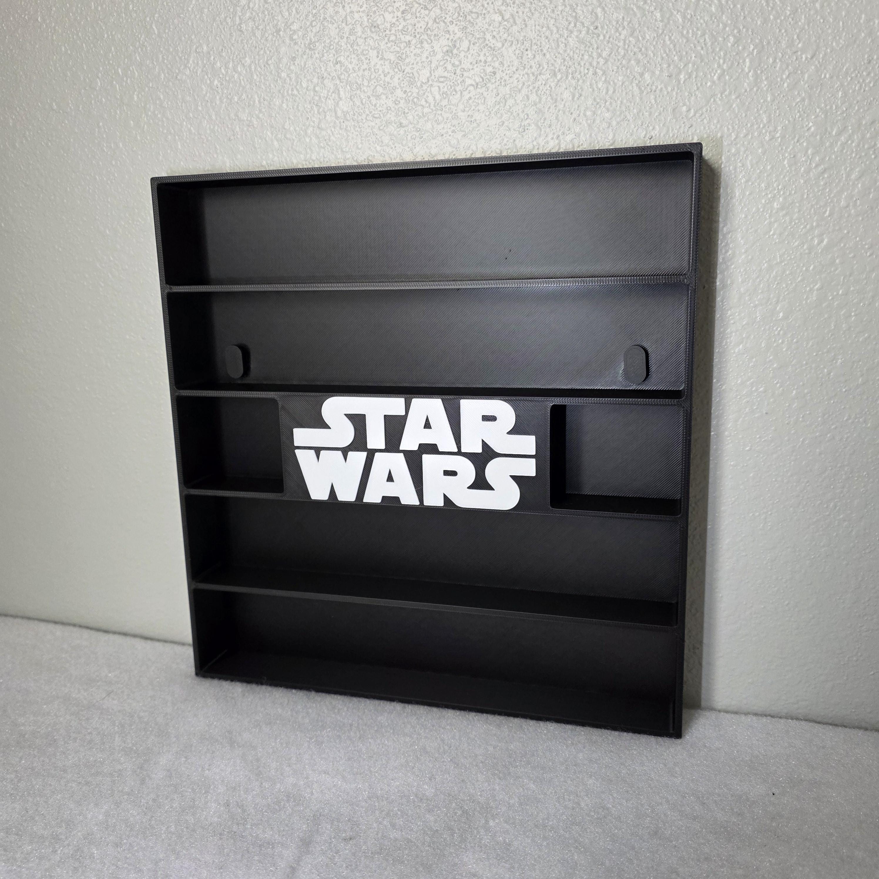 Star Wars Doorables Display Shelf | 3D Printed Star Wars Logo Shelf ...