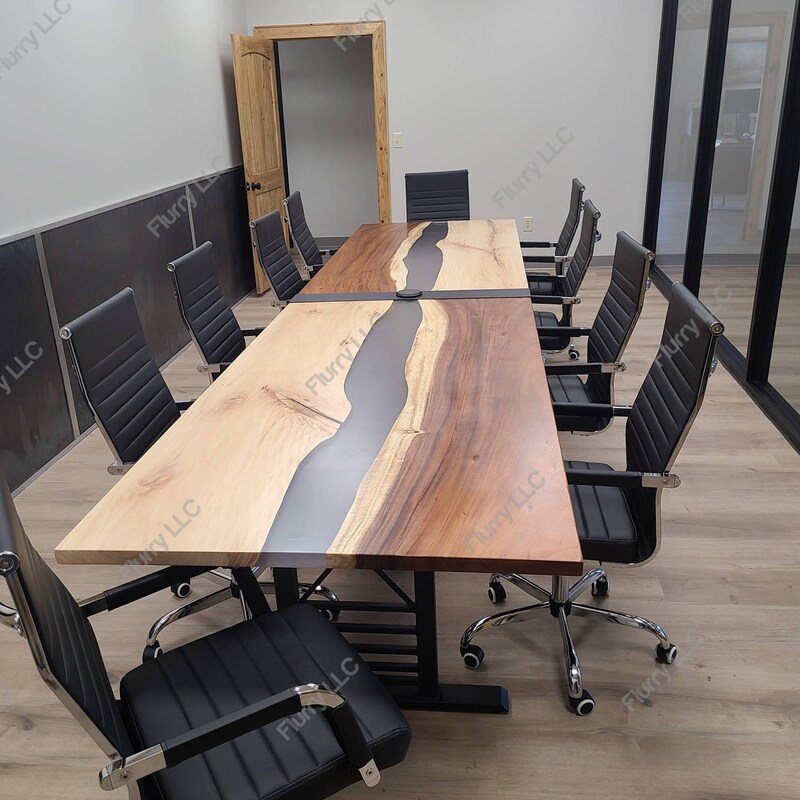 Live Edge River Table - Etsy