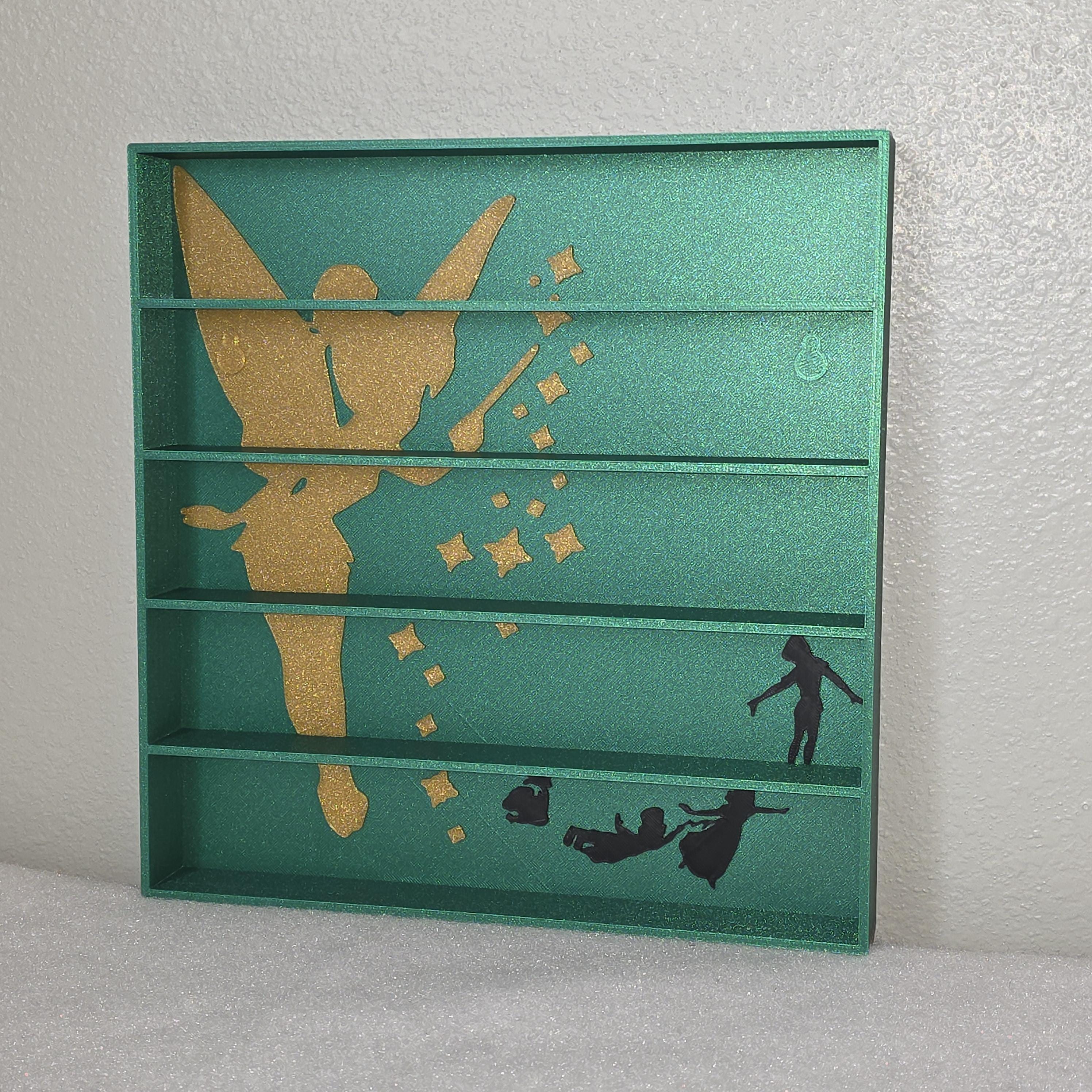 Tinkerbell Doorables Display Shelf | Sparkling Green 6-tier Stand - Etsy