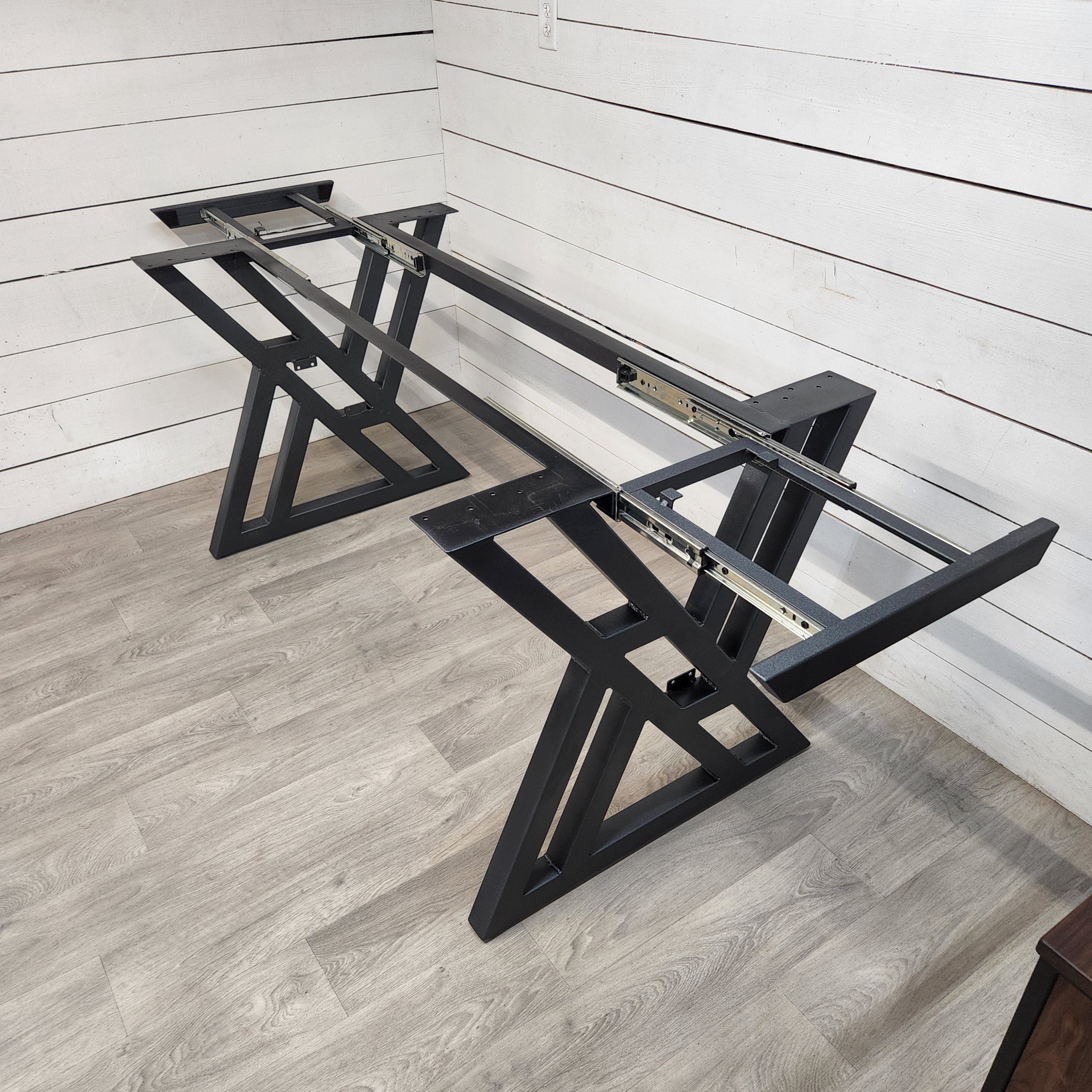 Table Legs for Double Drop Leaf Table, Custom Drop Leaf River Table ...