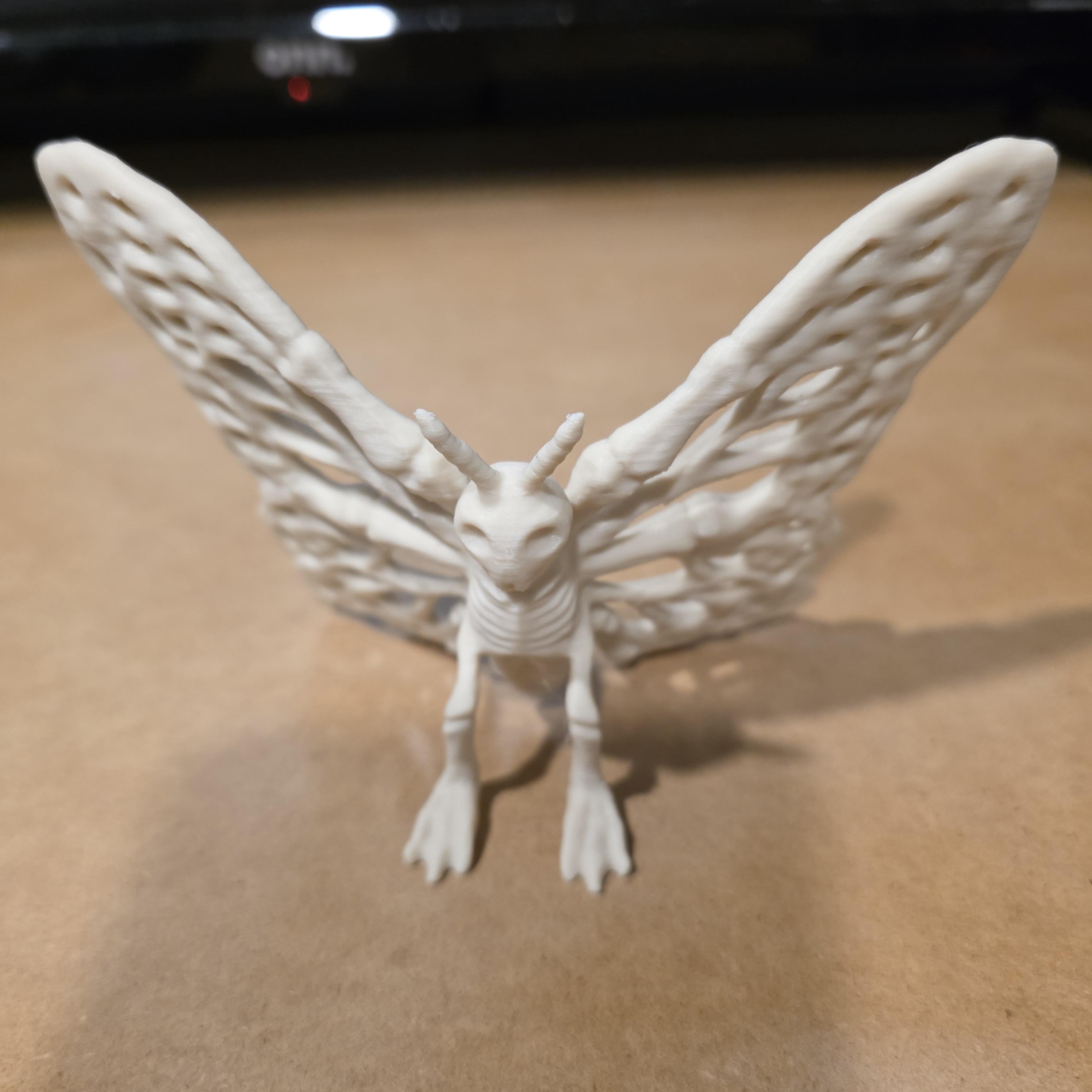 Skeleton Butterfly 3D Print | Gothic Home Decor | Halloween Desk ...