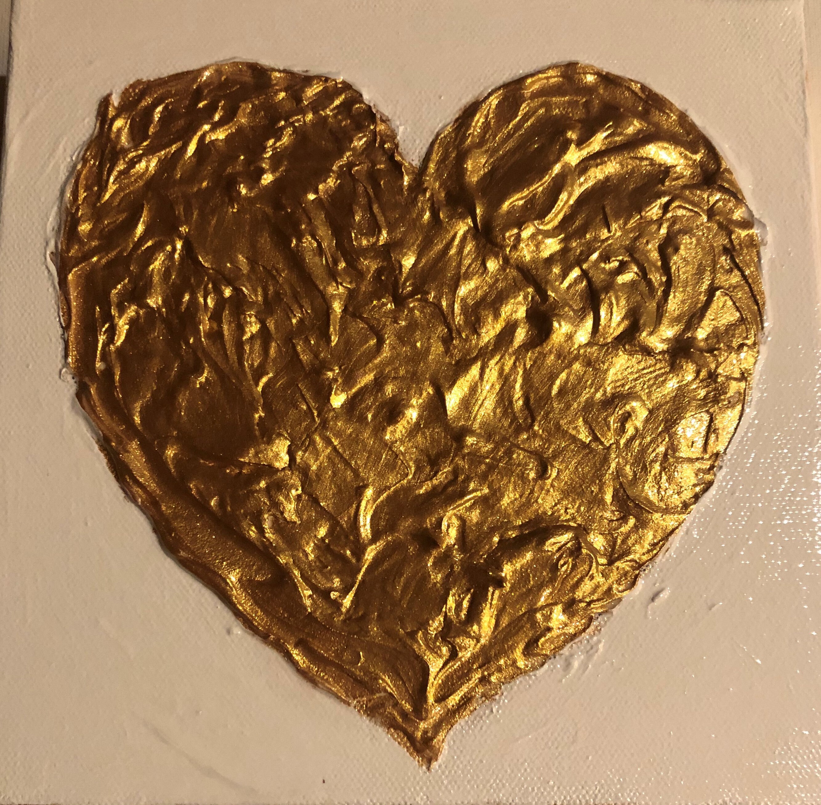 My Valentine has a Heart of Gold | Etsy