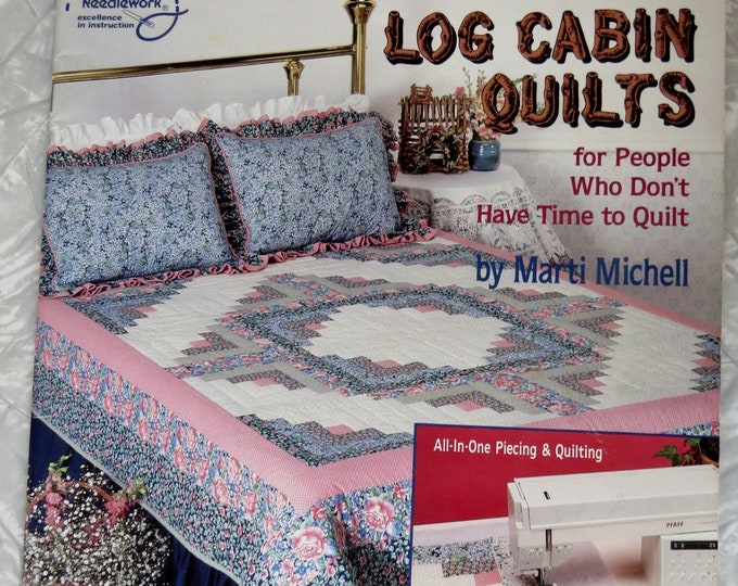 Weekend LOG CABIN Quilts + Variations by Marti Michell American School ...