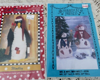 CHARMING SNOWMAN Pattern - Etsy