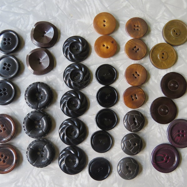 Vintage Look Buttons - Etsy