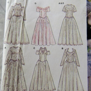 Simplicity 8888 Design Your Own Wedding Gown Lined Dress Train - Etsy