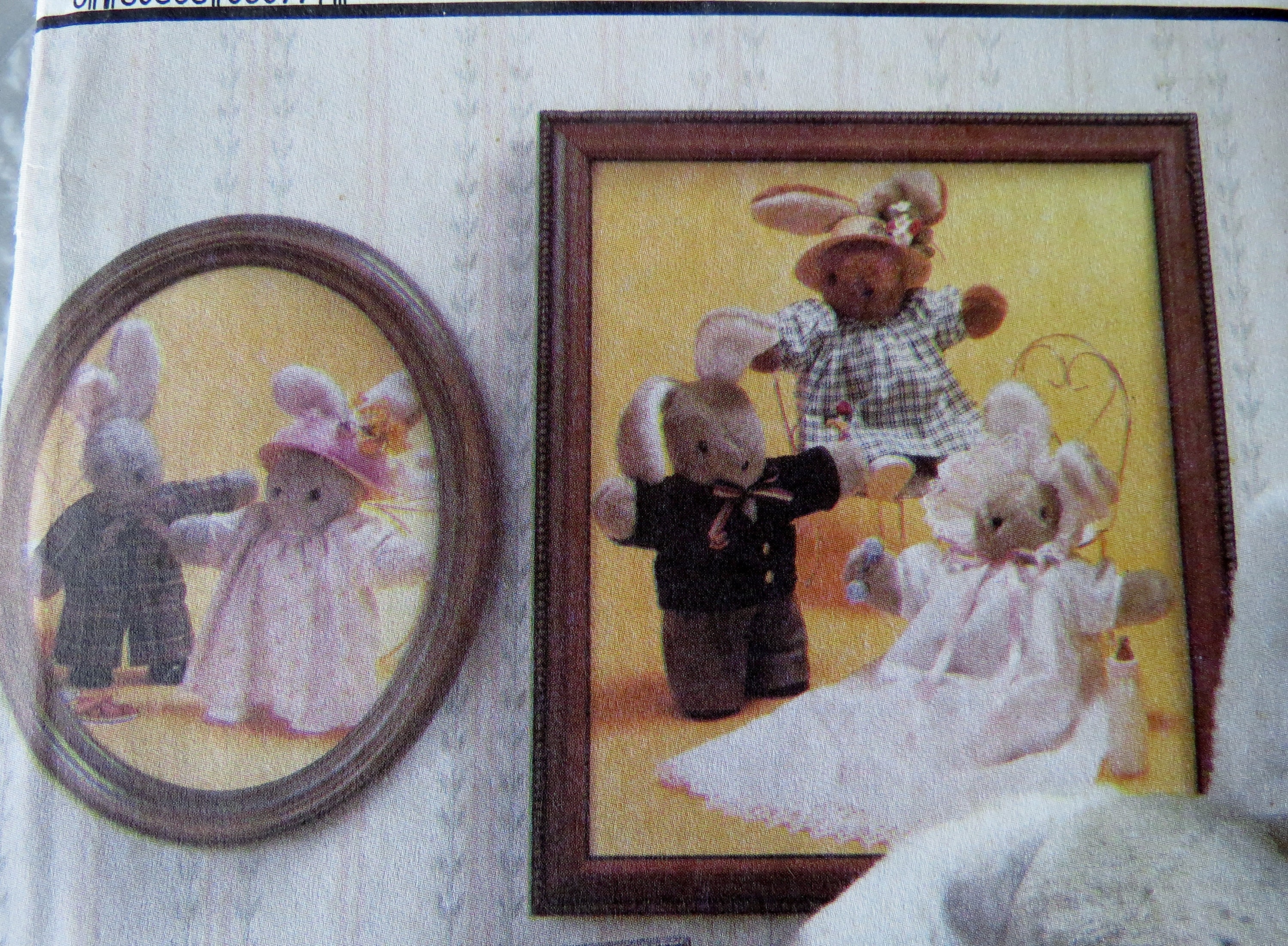 Simplicity Crafts 8599 Sewing Pattern Stuffed Bunny easter | Etsy