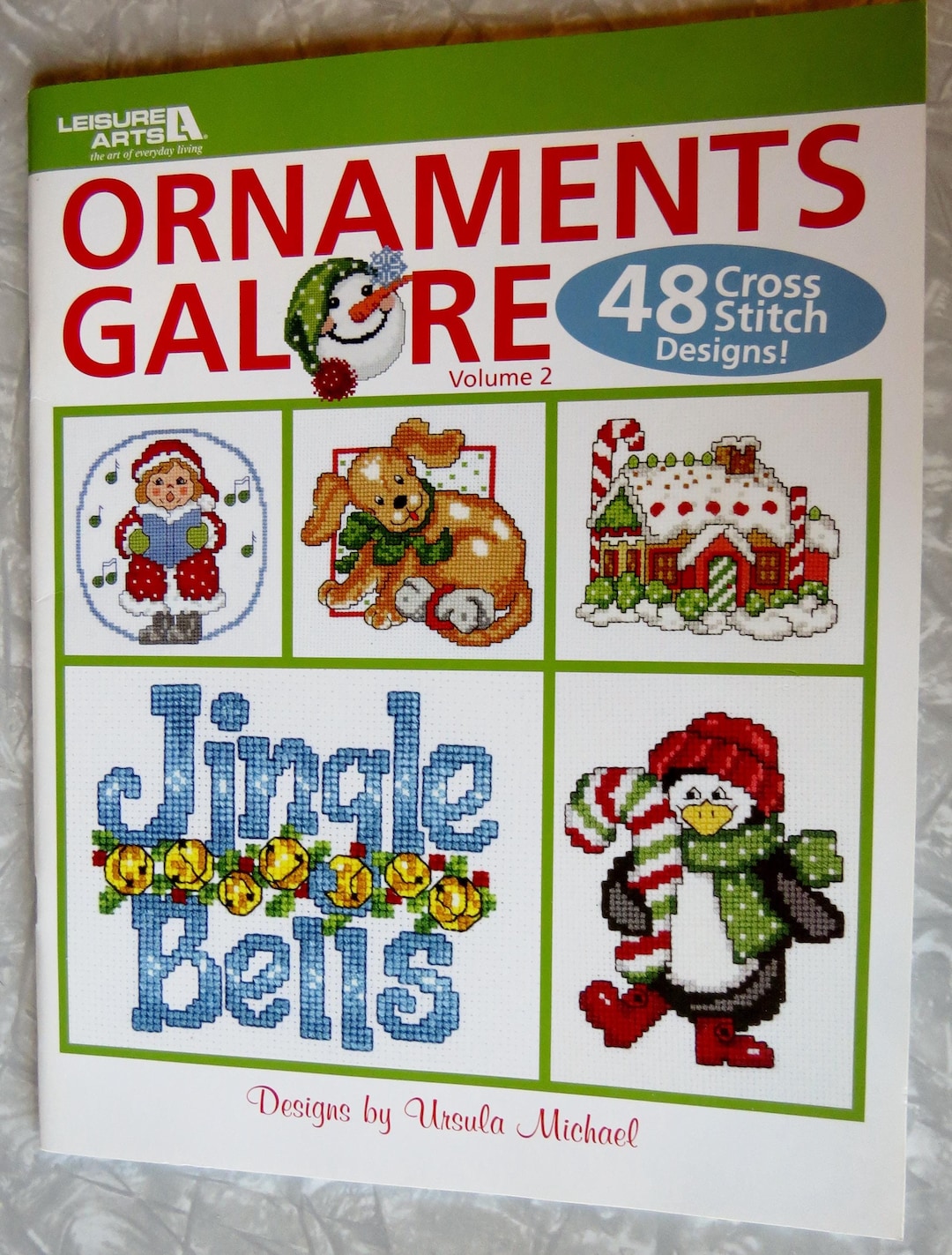 ORNAMENTS GALORE Volume 2 48 Designs Leisure Arts Book 2010 Christmas ...