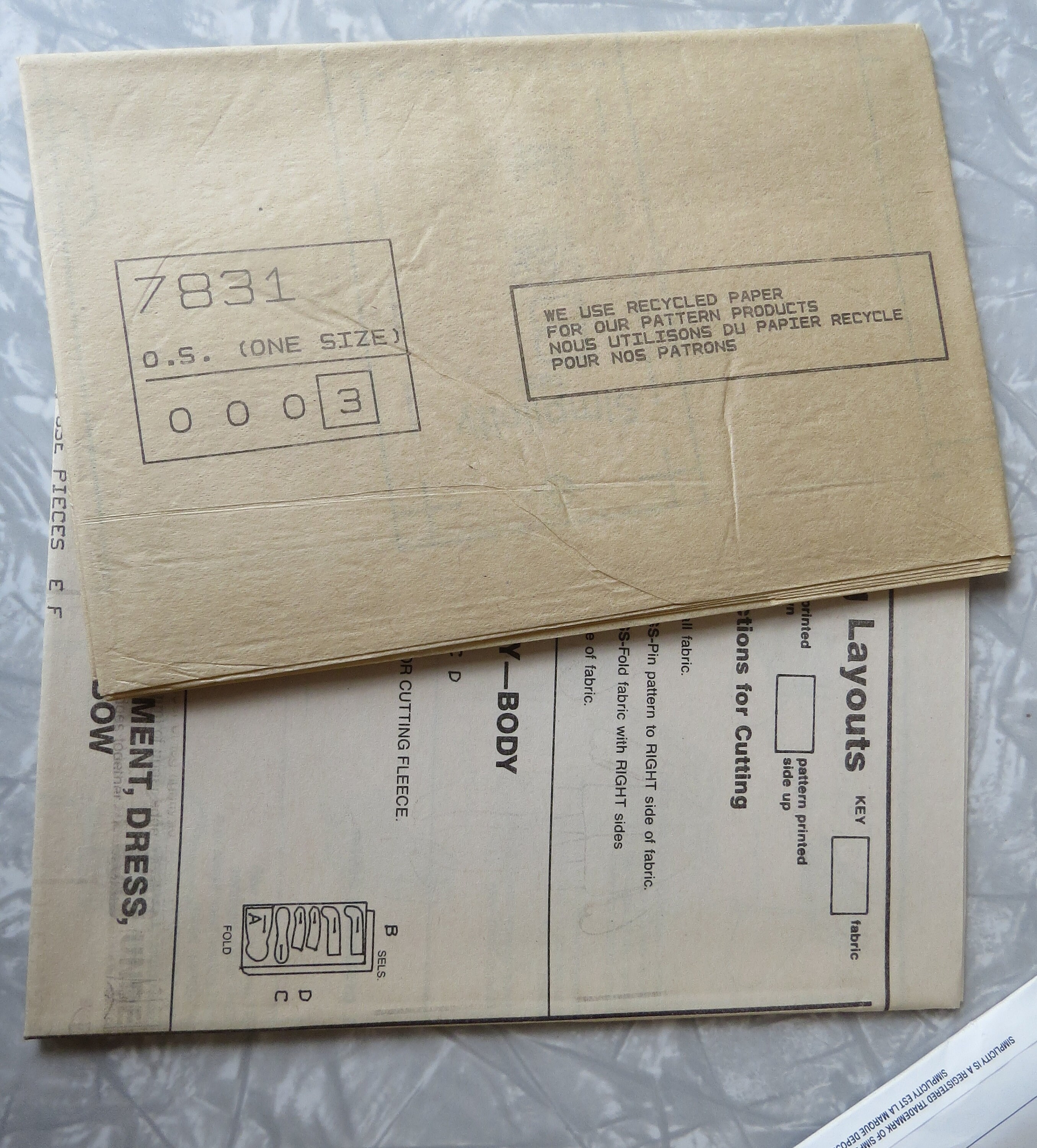 Simplicity Crafts 7831 Country Bunny & Clothes 17 Tall - Etsy