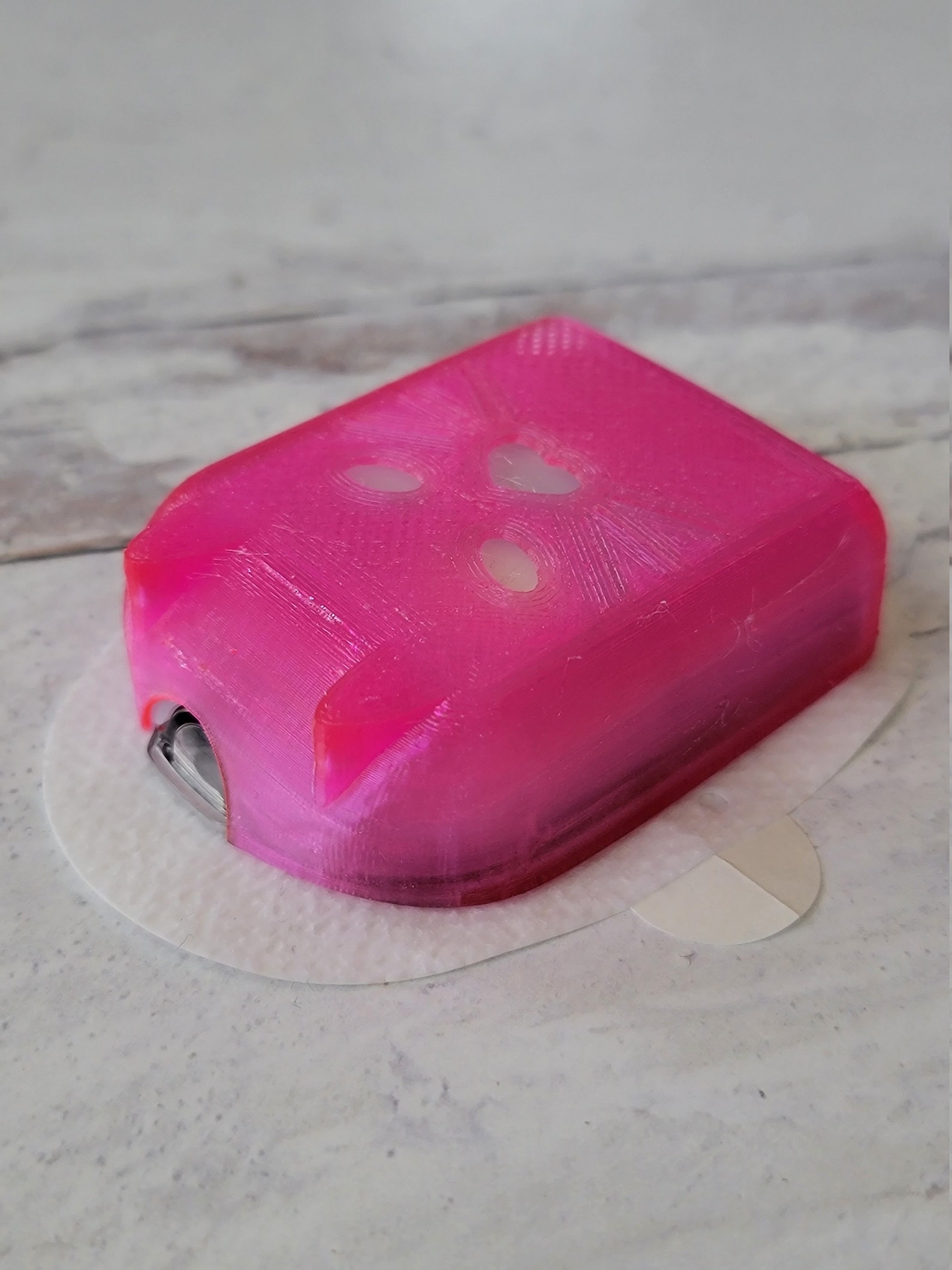 Reusable Omnipod Cover Pink Cat Soft Plastic Original Etsy 