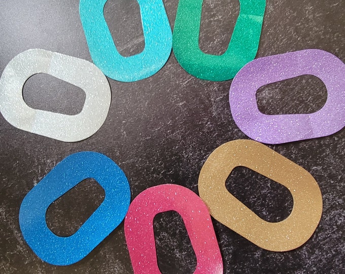 Dexcom G6 Sensor Glitter Overlay Tape - Dexcom Tape - Patch - Cover ...