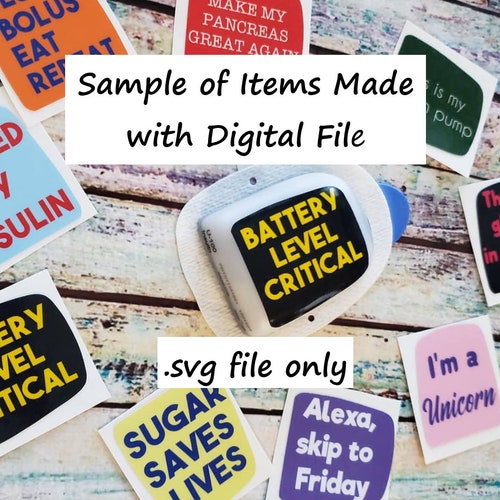 Omnipod Decal SVG - Etsy