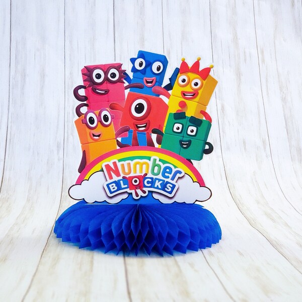 Numberblocks Plates Party - Etsy