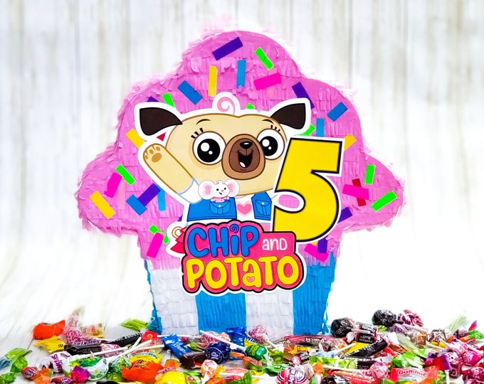 Chip & Potato Pinata - Etsy