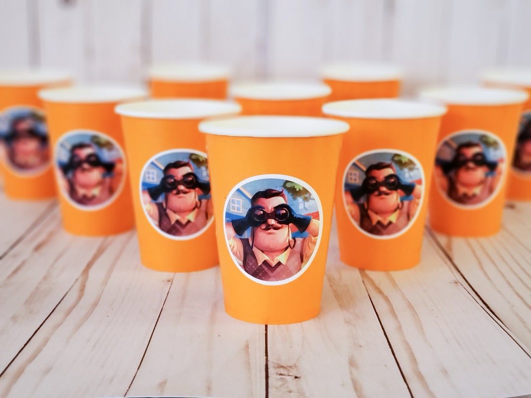 10pc Hello Neighbor 12oz Party Cups - Etsy