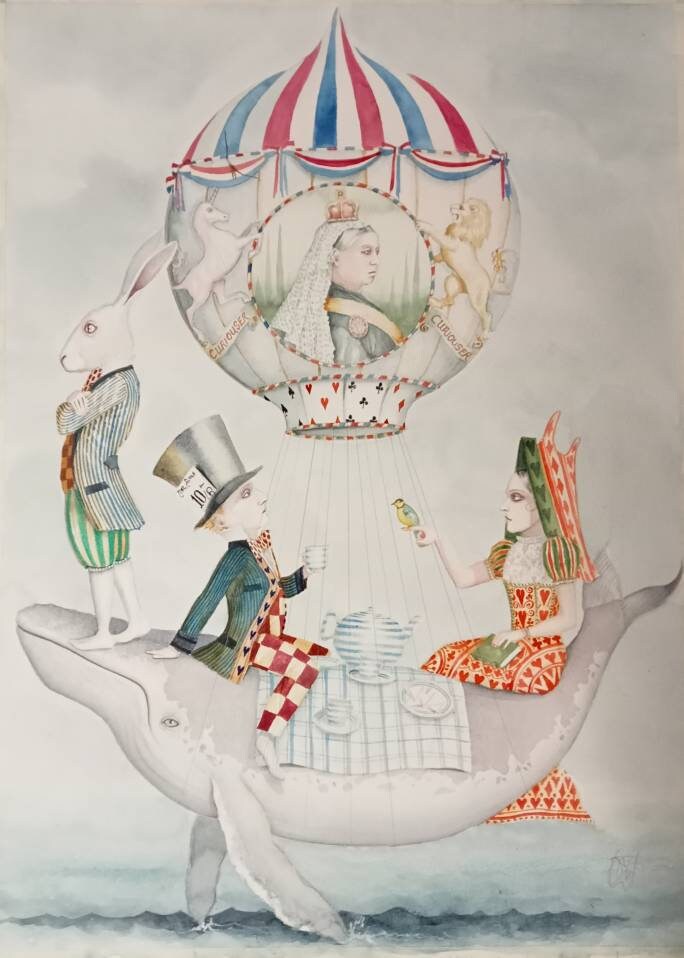 Art & Collectibles Watercolor Dominic Murphy Art Original Painting ...