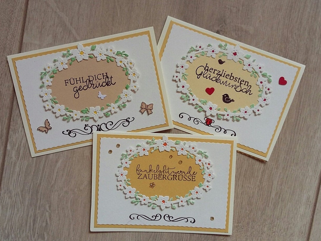 Greeting Card in 3 Different Variations for Birthdays and Many Other ...