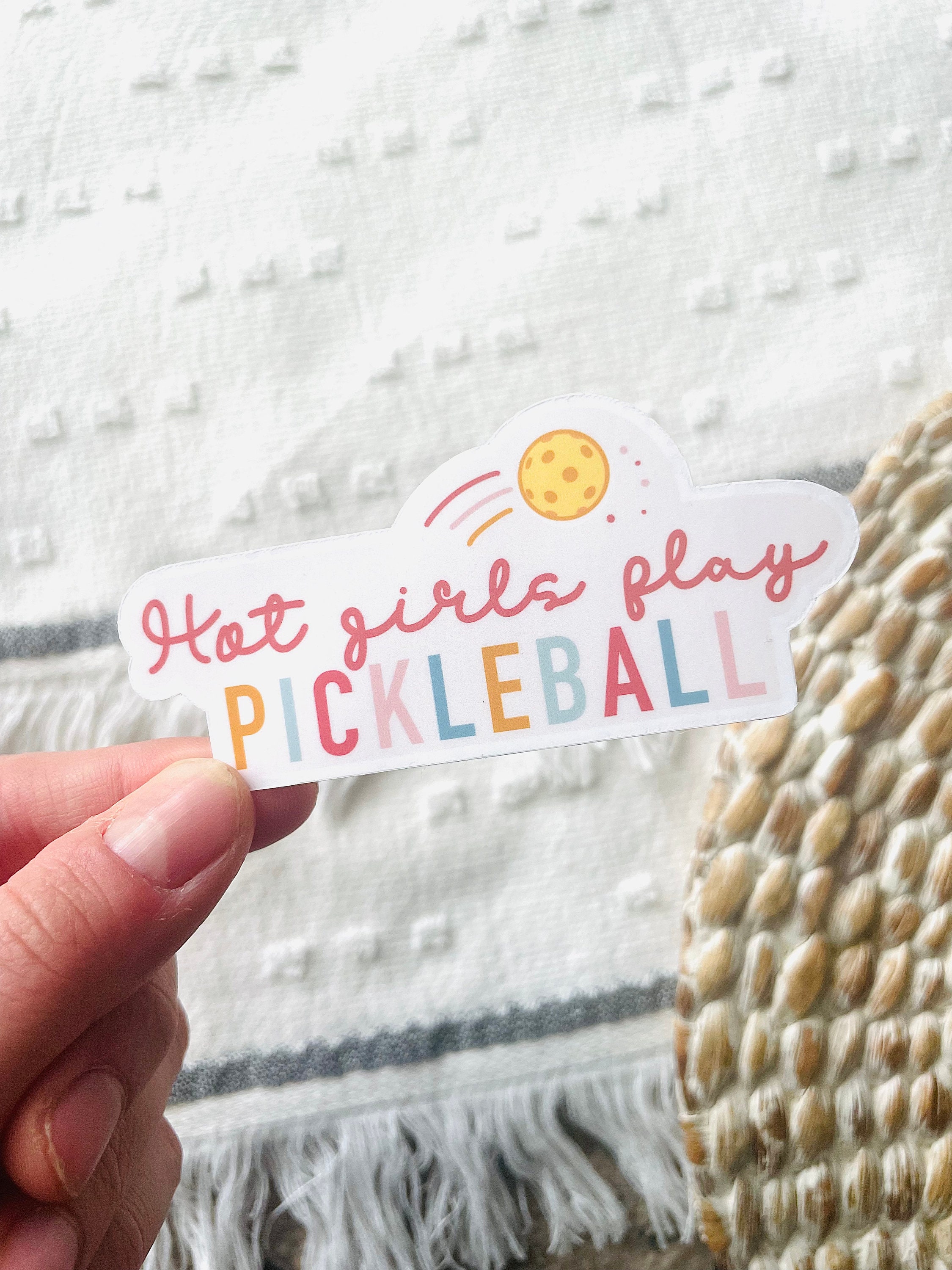 Pickleball Sticker Pack - Etsy