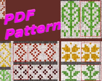 Scandinavian Knitting Patterns, Fair Isle Charts, Norwegian Stranded ...