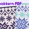 Knit Stitch Graph Paper Blank for Colorwork Charts, Knitting Patterns ...