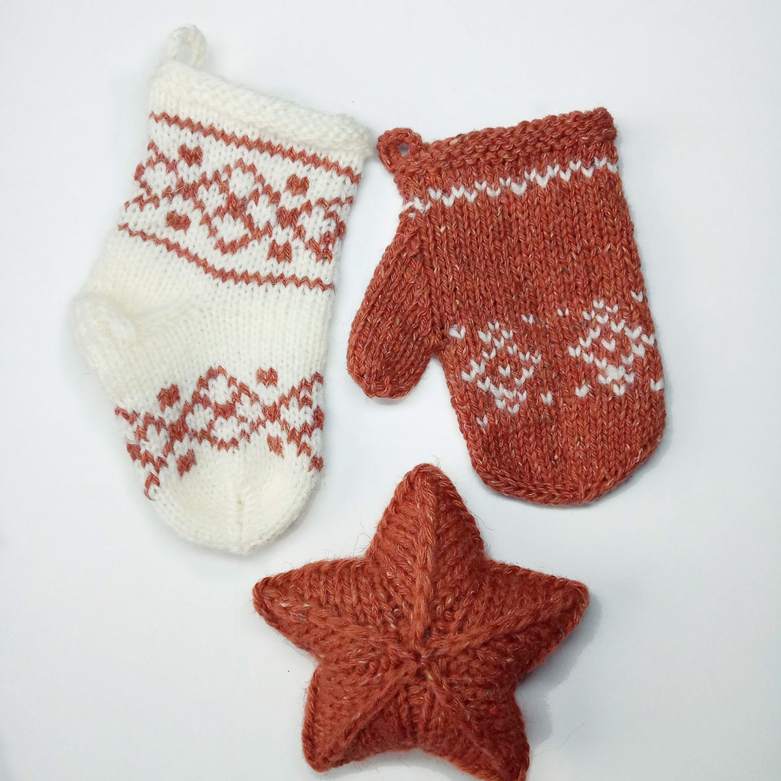 Easy Scandinavian Knitting Patterns Fair Isle Charts - Etsy