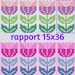 Fair Isle Flower Knitting Pattern for Easy Stranded Colorwork - Etsy