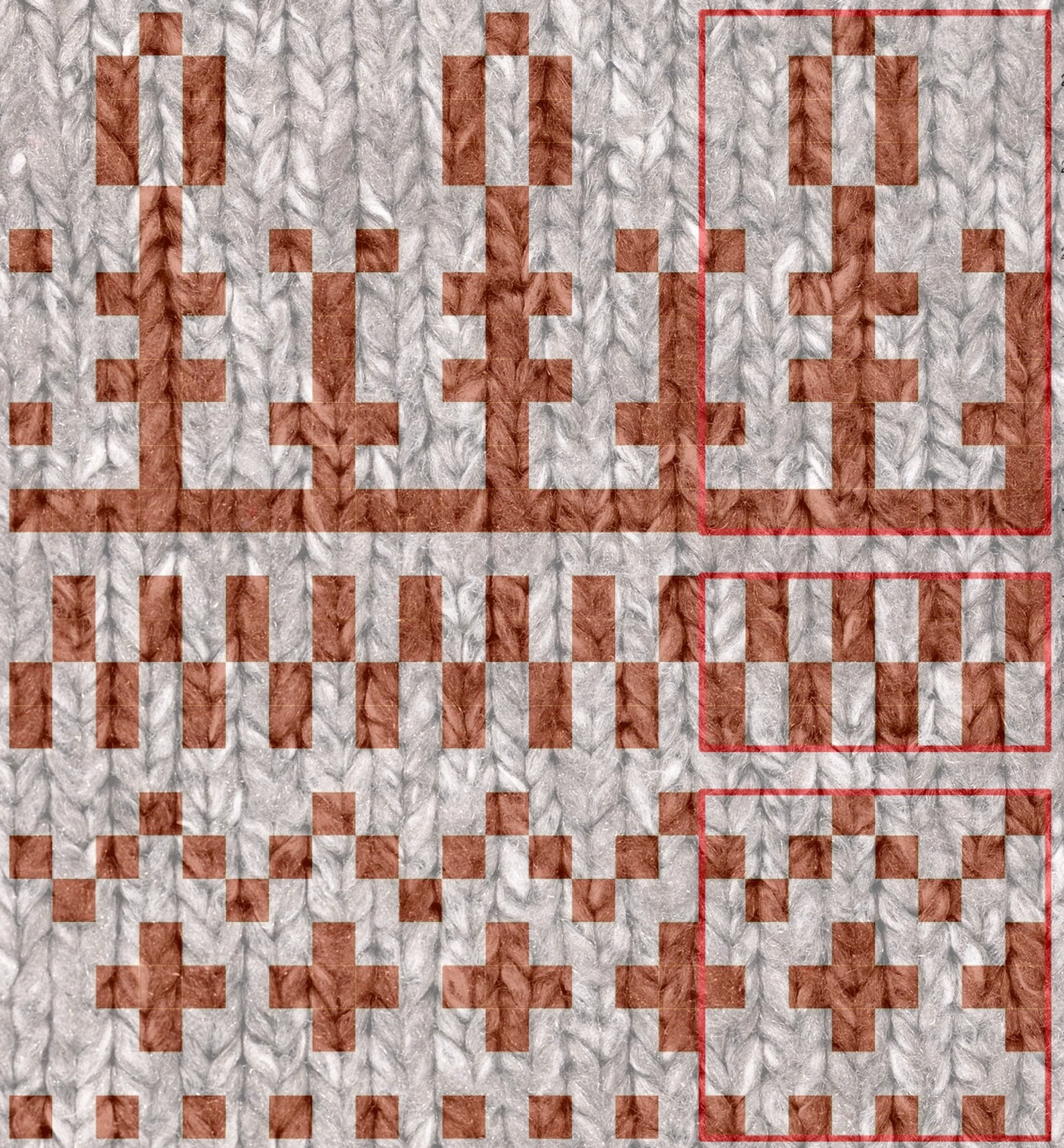 Easy Scandinavian Knitting Patterns Fair Isle Charts - Etsy