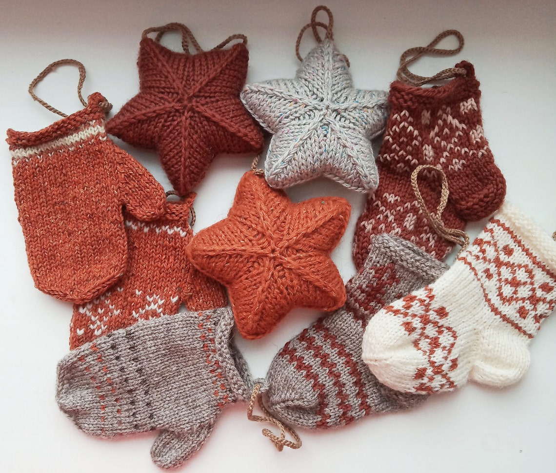 Easy Scandinavian Knitting Patterns Fair Isle Charts - Etsy