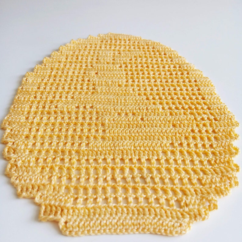 Bunny Easter Coaster Crochet Pattern Easter Doily - Etsy