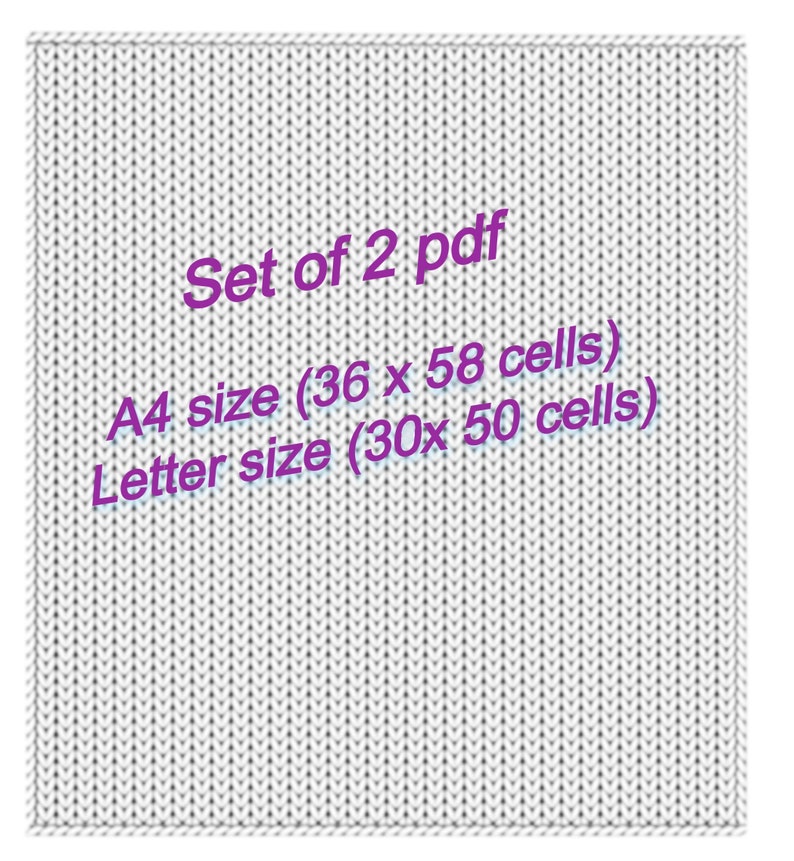 Knit Stitch Graph Paper Blank for Colorwork Charts Knitting - Etsy